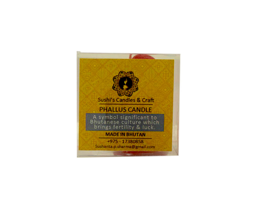 Phallus Candle | Sushi Candles from Bhutan | Pure Natural Candles ...