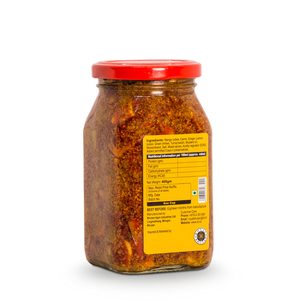 Royal Bhutan Mixed Pickle | Bhutan Agro | Druksell — Druksell.com
